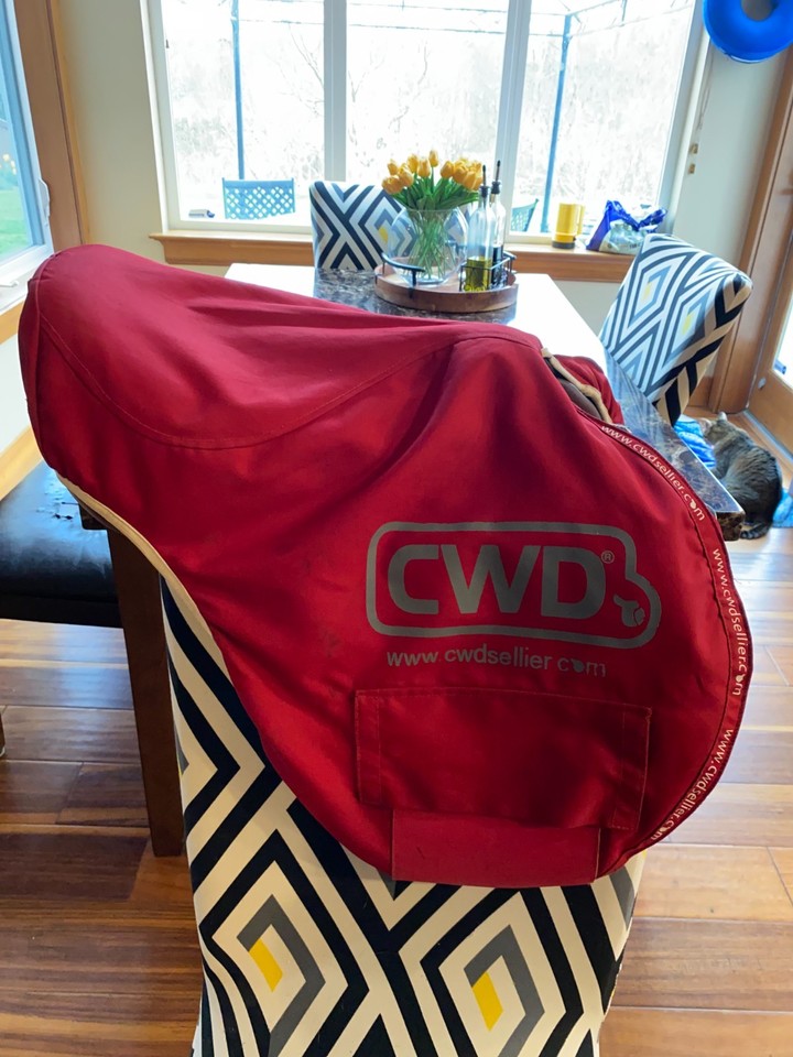 2015 CWD Saddle In Excellent Condition, 17" Seat SE03 1L Flap Pro ...