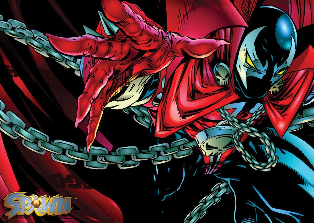 Spawn Comic Collage