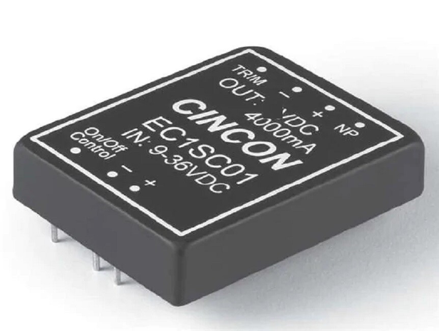 EC1SC02 CINCON Isolated DC/DC Converter 9-36Vin +/-12Vout 1670mA 20 ...