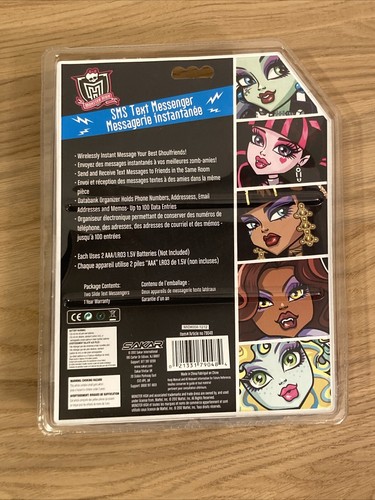 Monster High Slide and Text Messenger 79048 for sale online | eBay