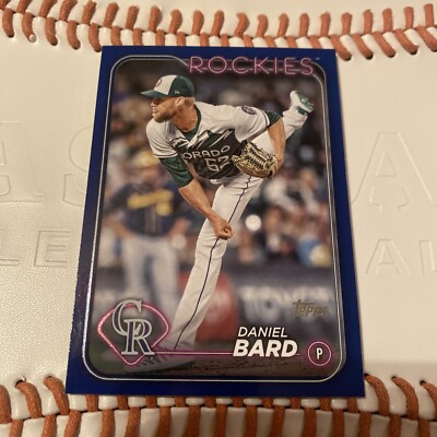 2024 Topps Series 1 #320 Daniel Bard Royal Blue SP | eBay