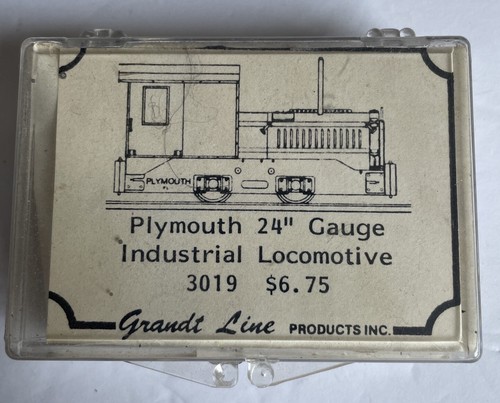 Grandt Line 24” Guage Industrial Locomotive 3019 Model Train Kit | eBay