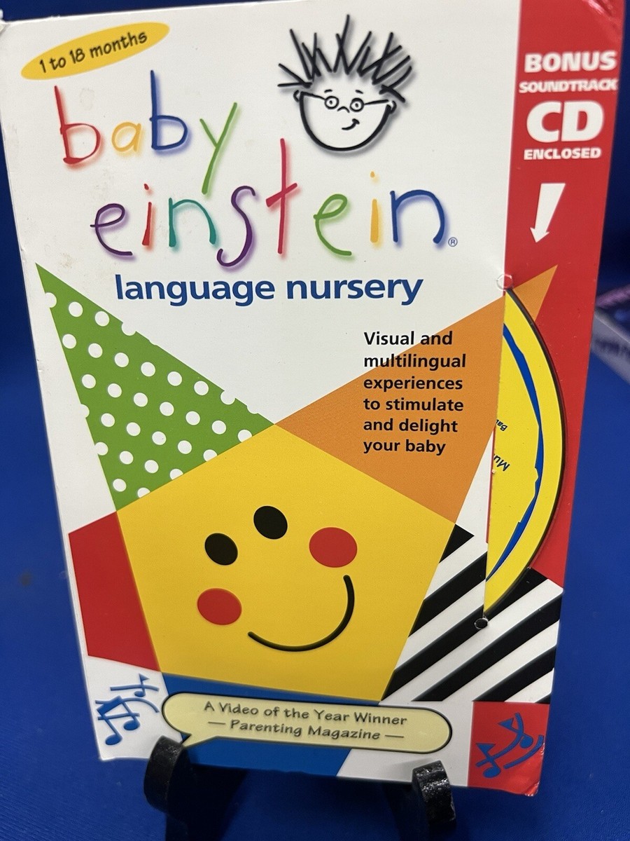 Baby Einstein Language Nursery Vhs BABY EINSTEIN VHS W CD