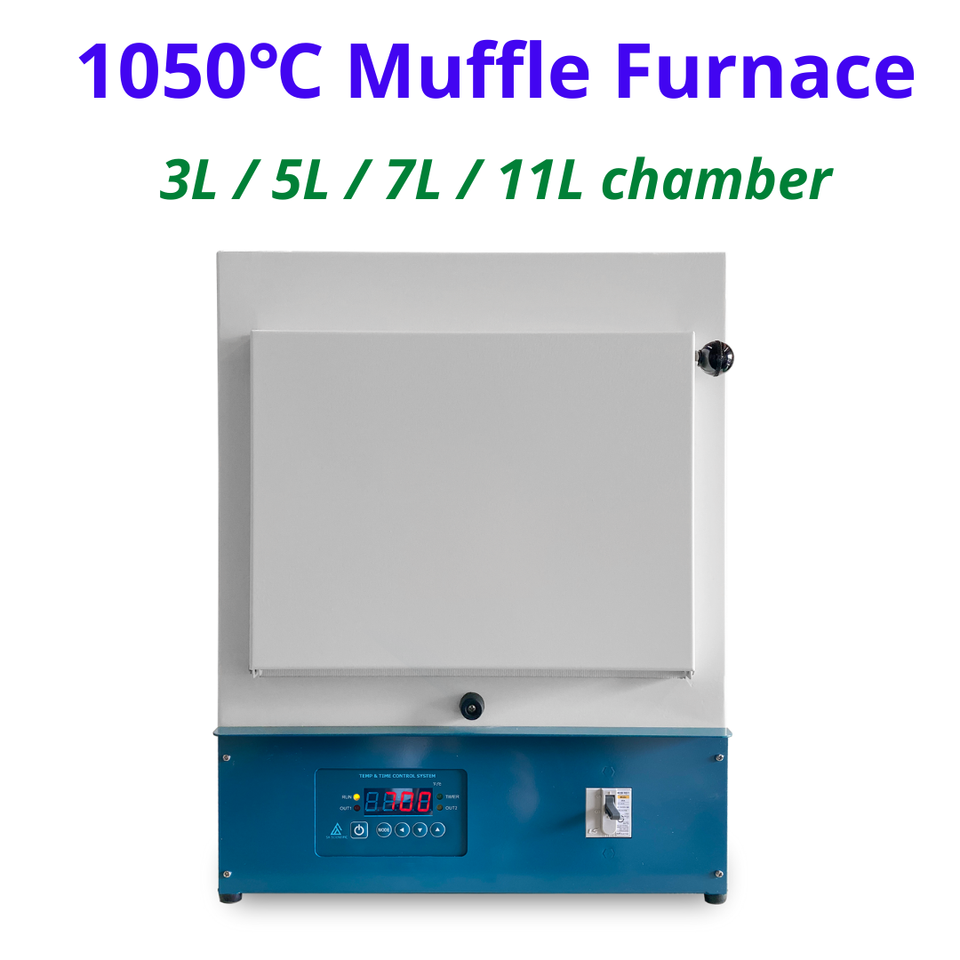 Laboratory benchtop muffle furnace, 1050℃, 3L, material testing ...