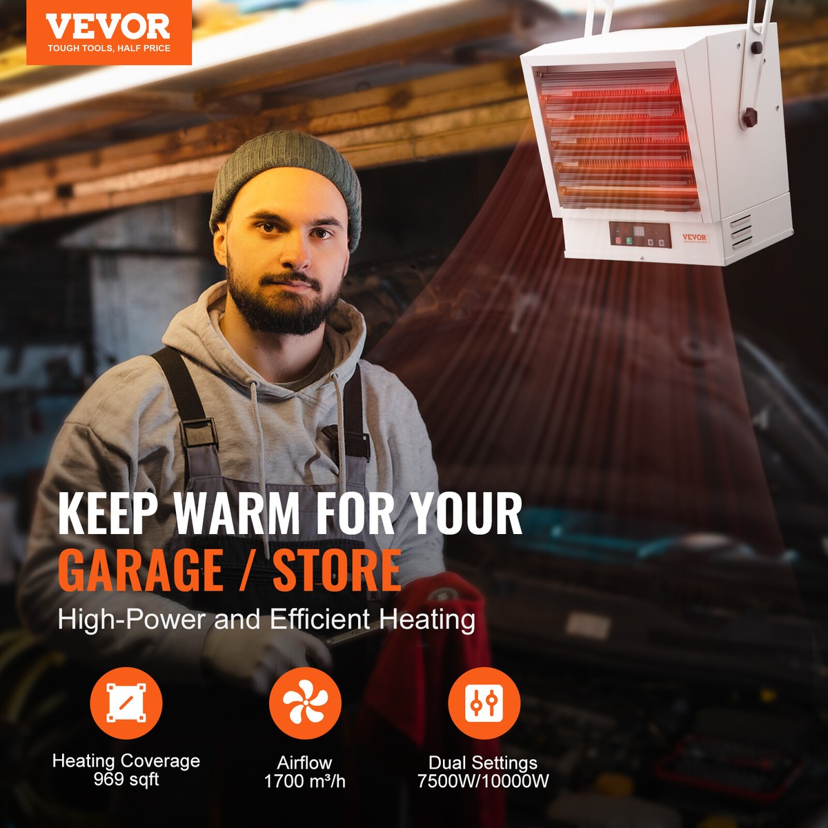 Infrared Garage Heaters Electric