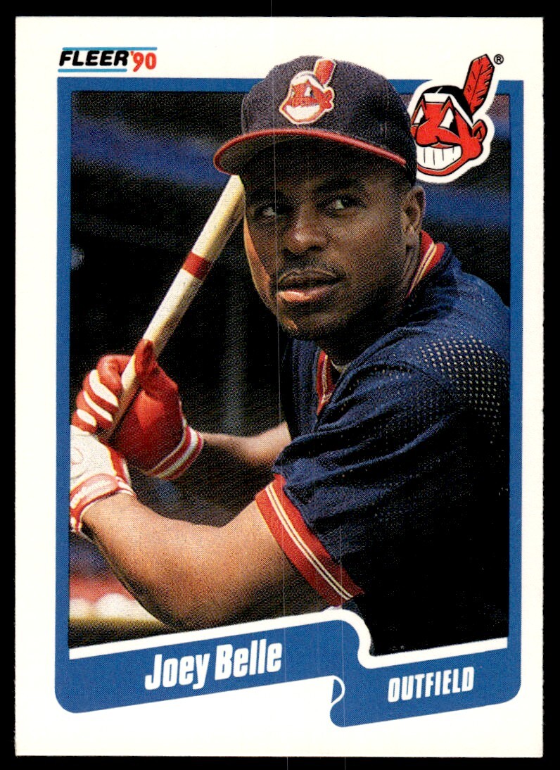 1990 Fleer Baseball Card Joey Belle Cleveland Indians #485 | eBay