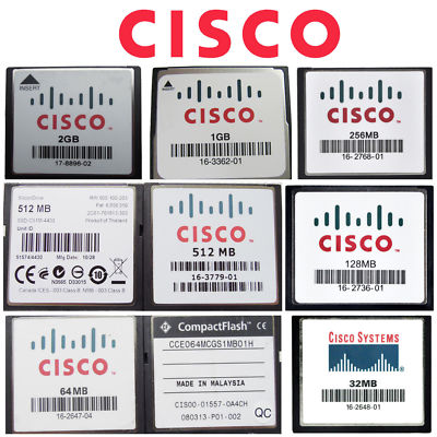32/64/128/256/512MB 1GB 2GB CISCO CF Compact Flash CF Memory Card for ...