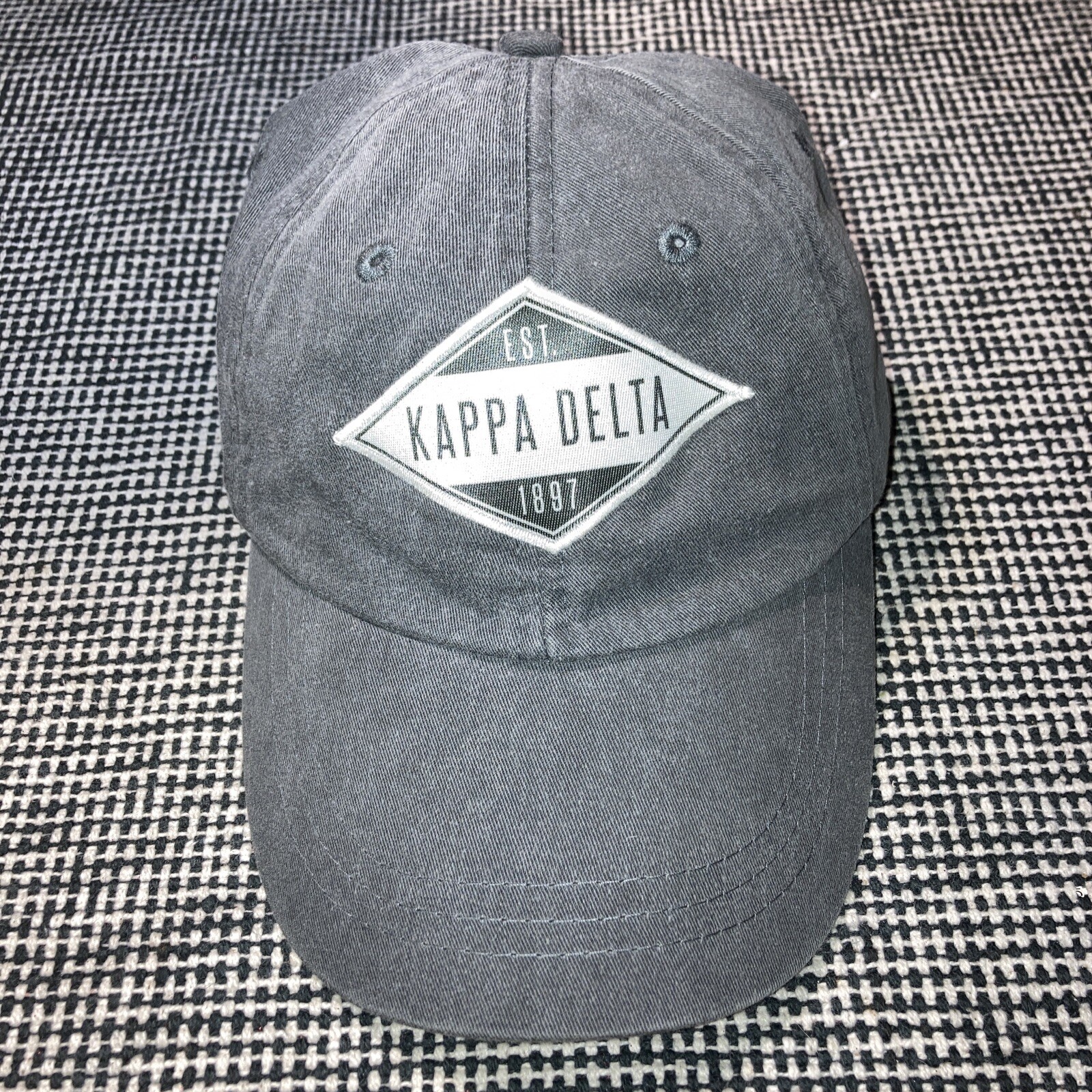 Kappa Delta Adjustable Adams Hat Cap Womens Established 1897 NWOT ...