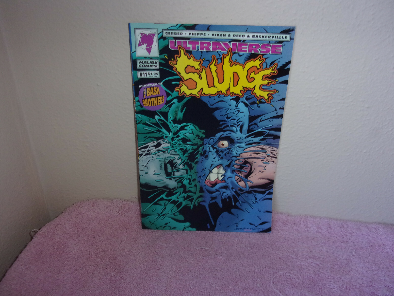VINTAGE (NEW) MALIBU COMIC ULTRAVERSE..SLUDGE..BASH BROS # 11 ...1994 ...