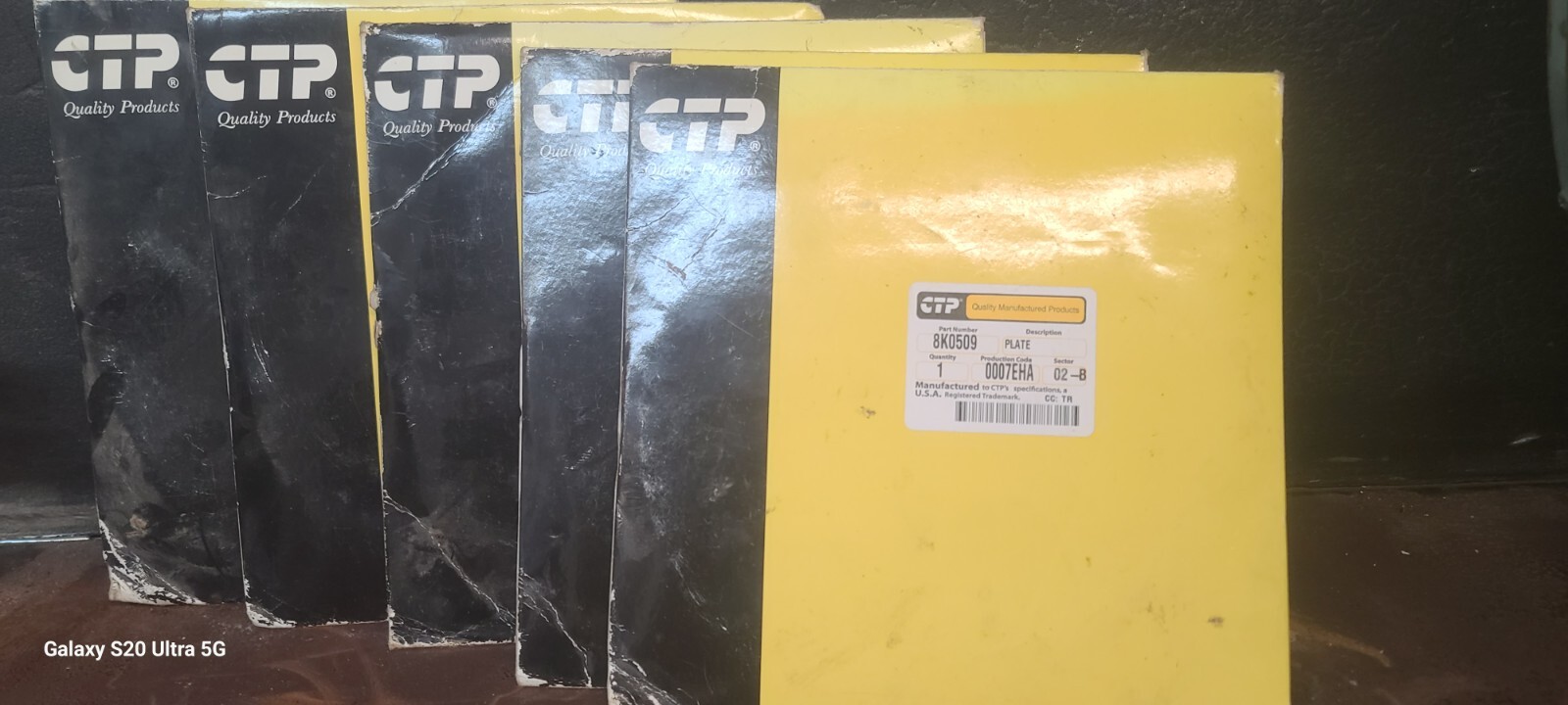 8K-0509 Plate - Mating (Set of 5) Aftermarket for Caterpillar (CAT ...