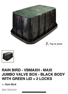 Rain Bird Maxi Jumbo Valve Box | eBay