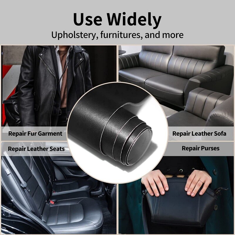 Leather Repair Tape Self-Adhesive Patch Sticker for Car Seat Couch Sofa ...