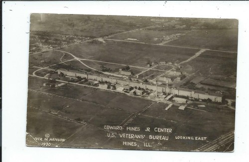 Real Photo Postcard Post Card Hines Illinois Ill Il Veterans Bureau | eBay