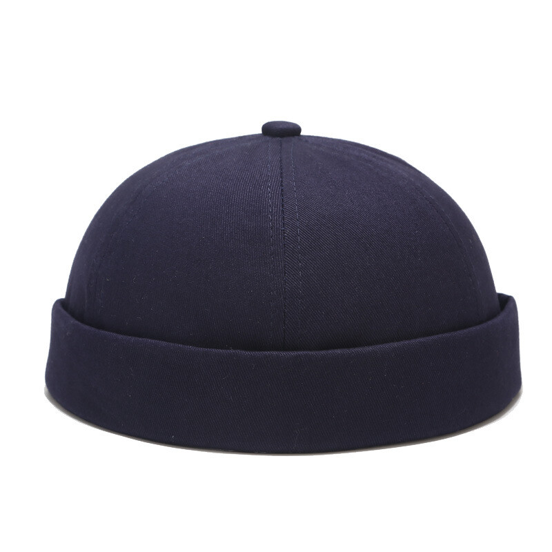 Zonbailon Docker Cap Men women solid color All Seasons cotton Vintage ...