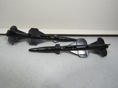 GI JOE -- 1989 COBRA EVADER missiles x 2 - 10 + items = FREE SHIP ...