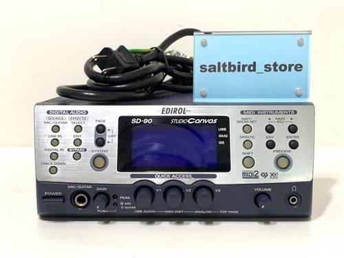 Roland EDIROL SD-90 Studio Canvas MIDI Sound Module | eBay Australia
