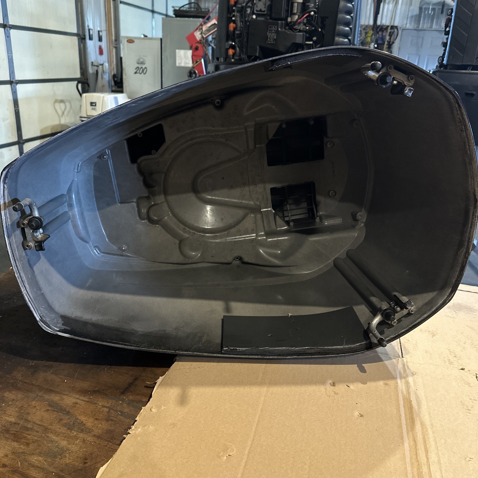 Yamaha Vmax HPDI 200 225 250 HP Top Cowling Cowl Hood 60X-42610-00-NA ...