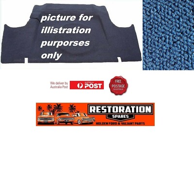HOLDEN TA HB TORANA SEDAN COUPE BOOT TRUNK MOULDED BLUE LOOP CARPET ...