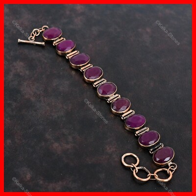Oval Kashmir Rubi Stone Bezel Handmade Artisan Unique Mother New ...