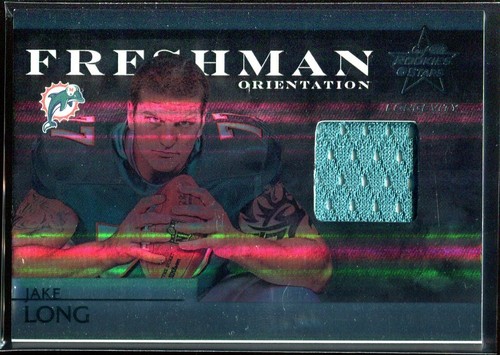2008 Playoff Rookies & Stars Jake Long #FO-9 042/100 Miami Dolphins ...