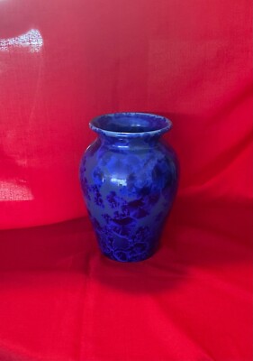 Jon Price Laguna California Pottery Blue Crystalline Vase | eBay