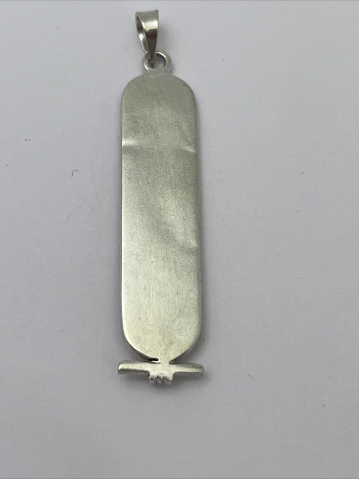 STERLING SILVER 925 HAND CRAFTED RECTANGLE BIRD PENDANT | eBay