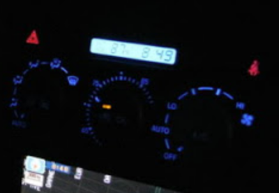 Blue Climate Control and Clock Led bulb Kit for Lexus IS300 (2001-2005 ...