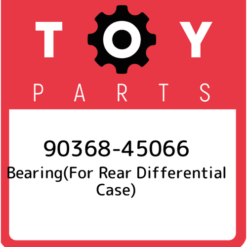 90368-45066 Toyota Bearing(for rear differential case) 9036845066, New ...
