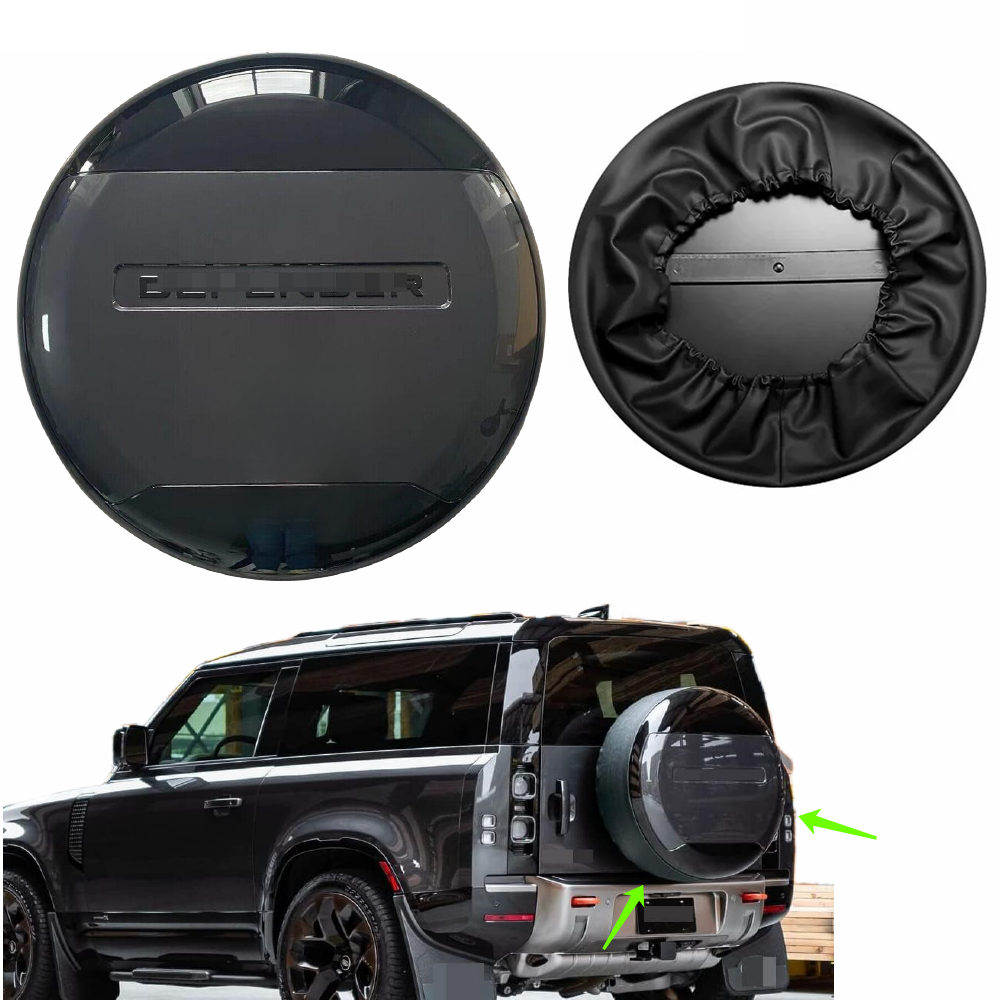 Fits for LR Defender 90 110 130 2020-2025 Spare Wheel Tire Cover ...