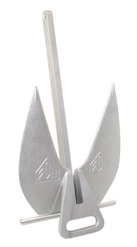 FOB LIGHT Aluminium Anker 2 KG Segelboot Motorboot Angelboot angeln ...