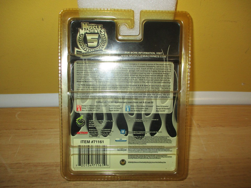 Muscle Machines 5th Anniversary 63 Split Window Corvette MOC w/Factory ...