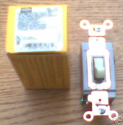 HUBBELL HBL1221I SWITCH 20 Amp 120-277 Volt Toggle 1221 | eBay