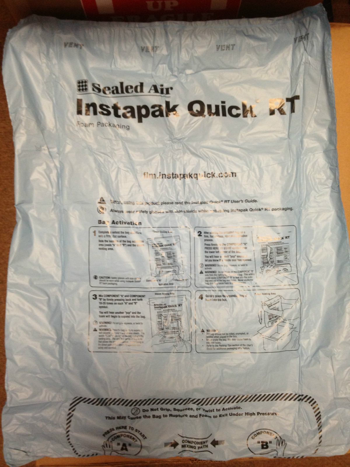 Instapak Quick RT #10 - 36 Bags 15 X 18" | eBay.de