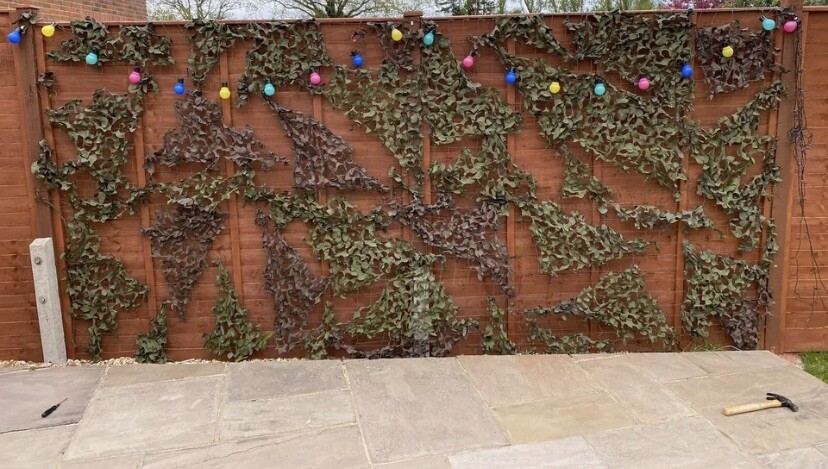 Genuine British Army Camouflage Camo Net Netting Hunting Military Den ...