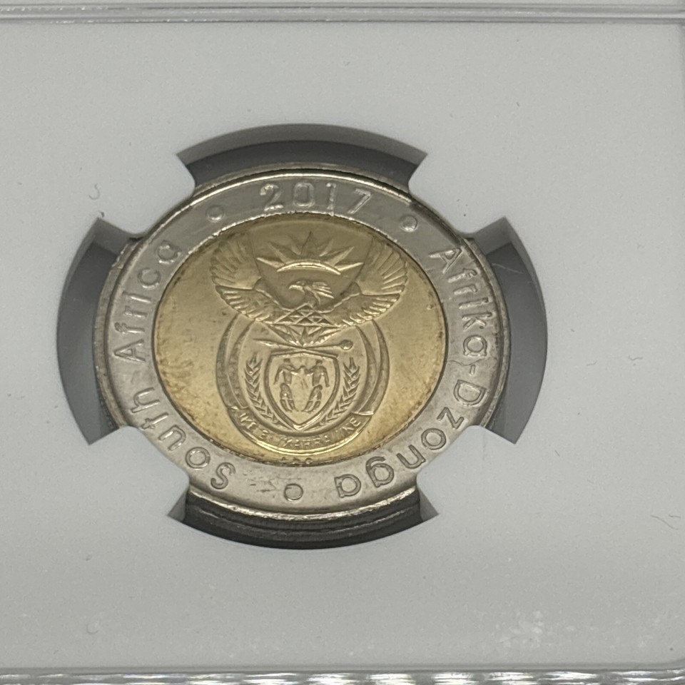 2017 S. Africa 5 Rand NGC Oliver Reginald Tambo 100th Anniv. Of Birth ...