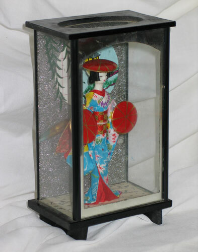 Vintage OMC Japan Geisha Shadow Box Diorama - 1971 | eBay