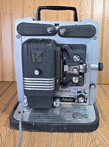 Vintage Keystone K-101 Z Automatic 8 mm Movie Film Projector 8mm TESTED ...