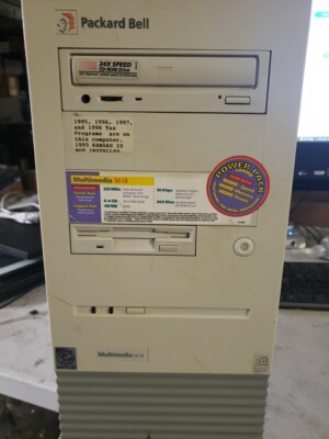 Vintage Packard Bell Executive S618 TESTED | eBay