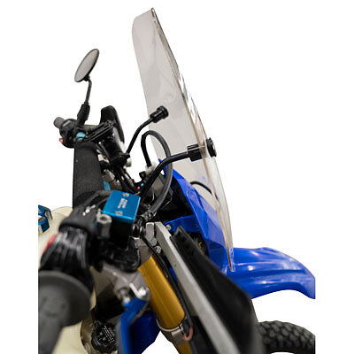 TUSK UNIVERSAL MOTORCYCLE WINDSCREEN-Dual Sport-ADV-7/8" bar | eBay