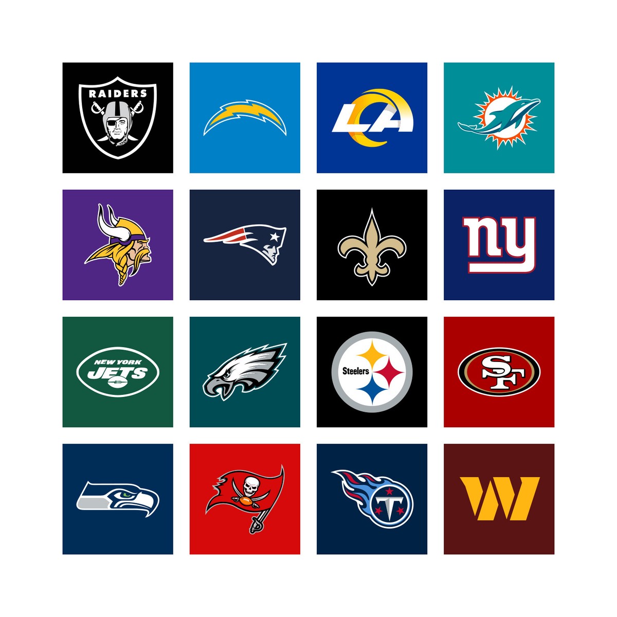 Nfl Logos Redone