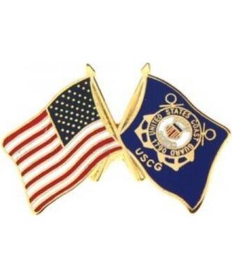 US-USCG FLAG Small Pin | eBay