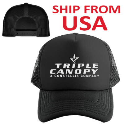 Triple Canopy a Constellis Company Adjustable Trucker Hat Adult Size | eBay