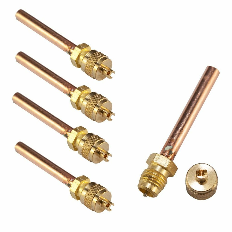 10 Service/Access Valve 1/4" SAE *1/4" OD *2.75" Stem Core ...