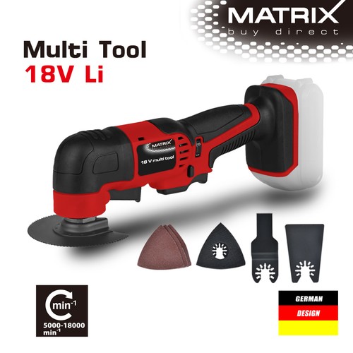 NEW MATRIX 20v (18v) Cordless Oscillating saw Oscillating Multi Tool ...