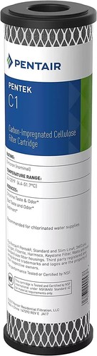 SHURflo 155002-43, PENTEK Pentair C1 Carbon Water Filter Cartridge 10 ...