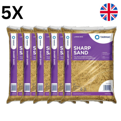 5 x Tarmac Sharp Sand 25kg - Bulk discount | eBay UK