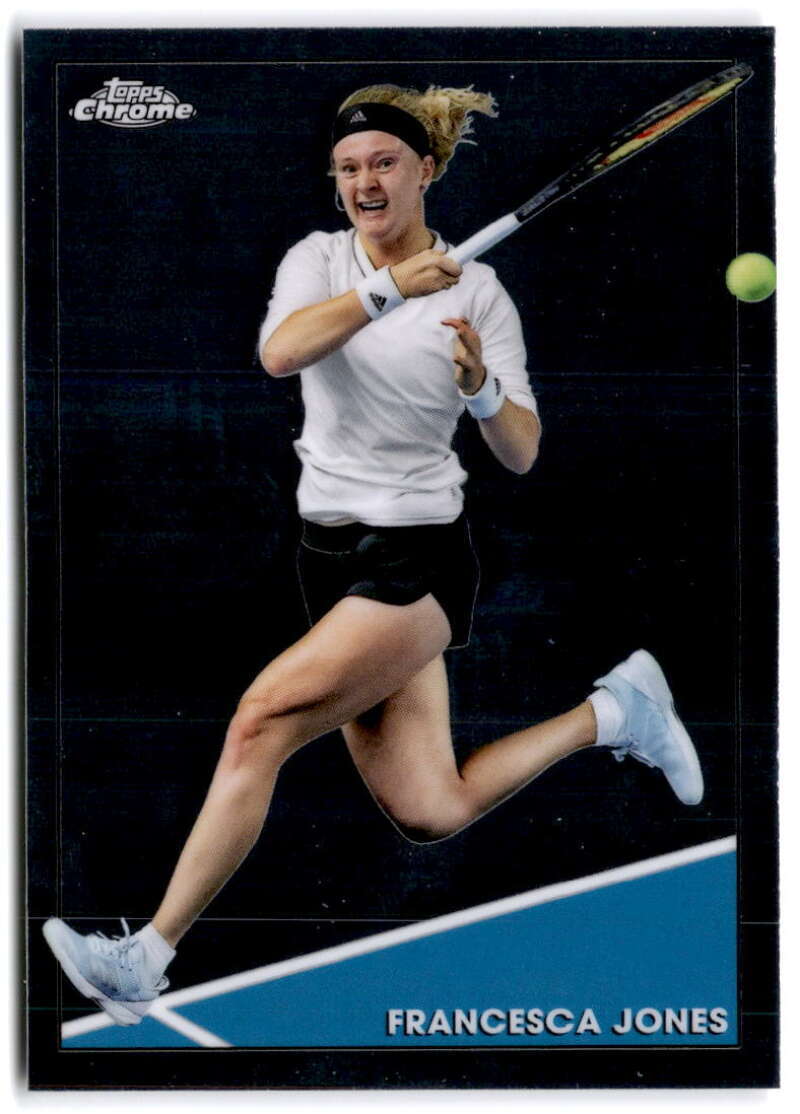 2021 Topps Chrome #95 Francesca Jones Tennis Trading Card | eBay