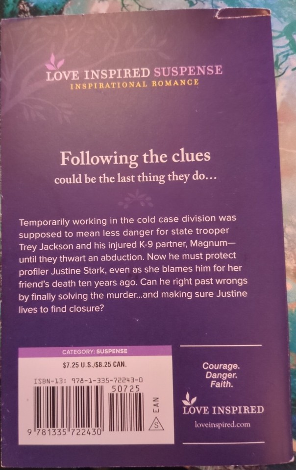 Cold Case Trail Sharee Stover Paperback Book Like New Large Print | eBay