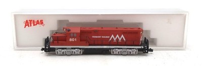 Atlas 4300 N Custom Vermont Railway GP-7 Diesel Locomotive #801/Box | eBay