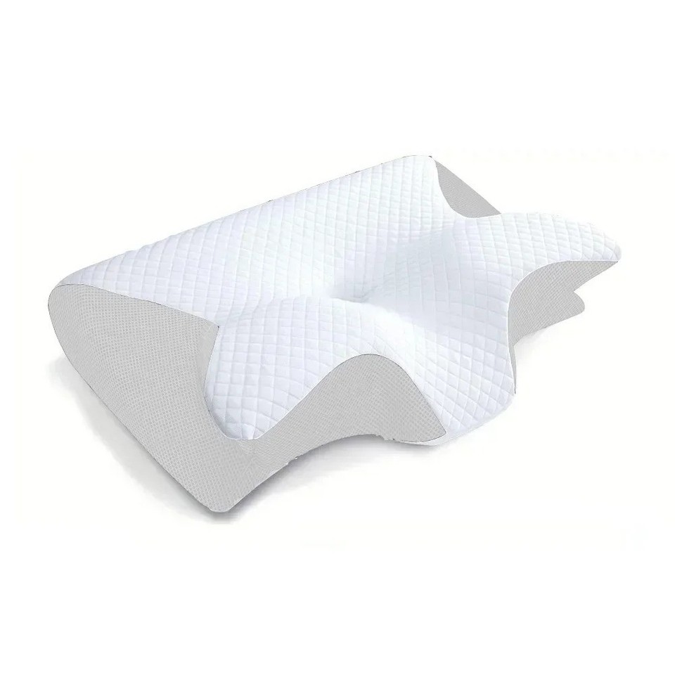 Butterfly Sleep Memory Neck Pillow Slow Rebound Comfortable Memory Foam ...